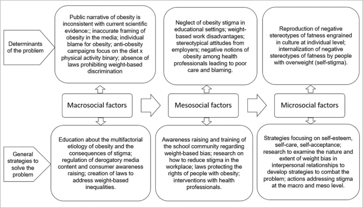 Intervention mapping to reduce obesity stigma: a needs assessment
